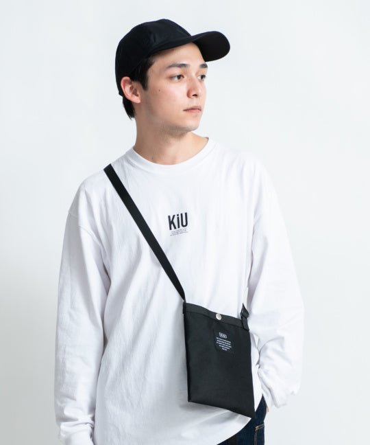 KIU | 600D SACOCHE MINI (Black) | Nature Thoughts 生活雜貨鋪